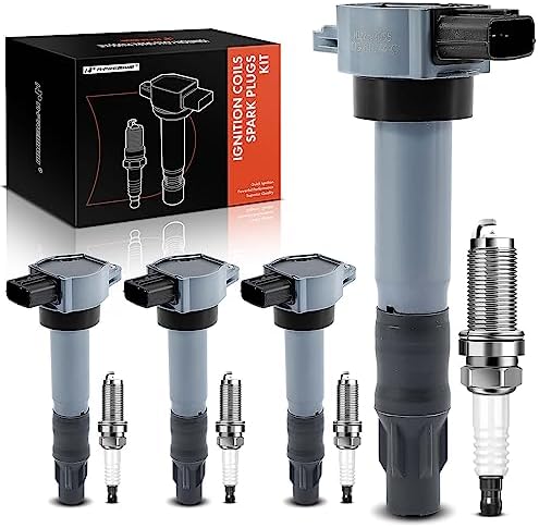 Amazon.com: ENA Set of 4 Ignition Coil Pack and Spark Plug Compatible ...