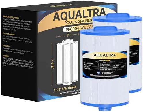 AQUALTRA Spa Filter Compatible with PWW50P3, 6CH-940, FC-0359 ...
