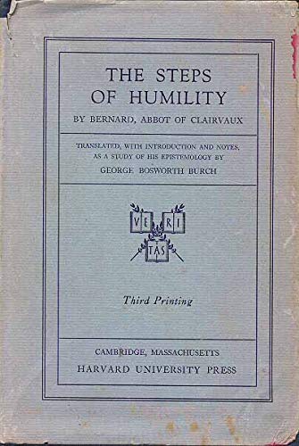 The Steps of Humility: Bernard of Clairvaux: Amazon.com: Books