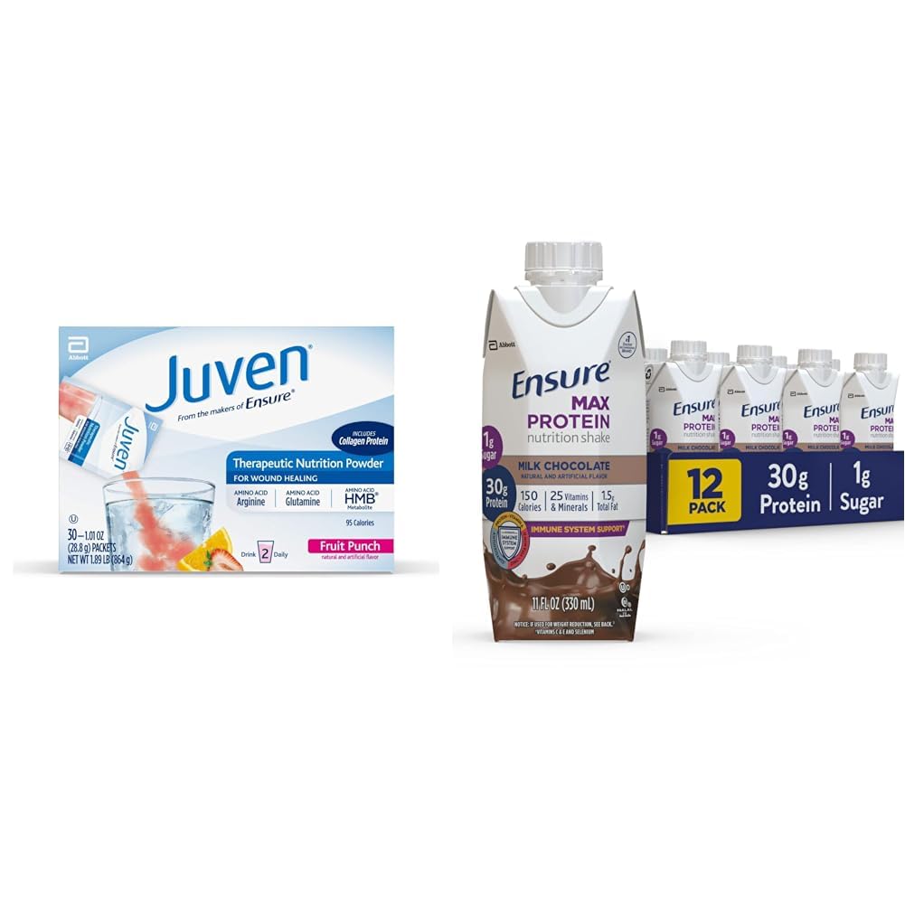 Amazon.com: Juven Therapeutic Nutrition Drink Mix Powder for Wound ...