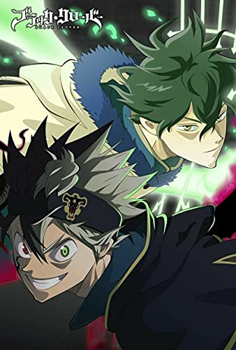 Black Clover Poster | Asta & Alecdora Anime Poster (300 GSM 12x18 ...