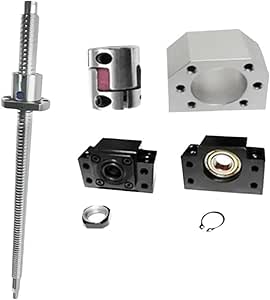 Amazon.co.jp: 1pc Circulating Ball Screw Precision Nut Set for Left ...