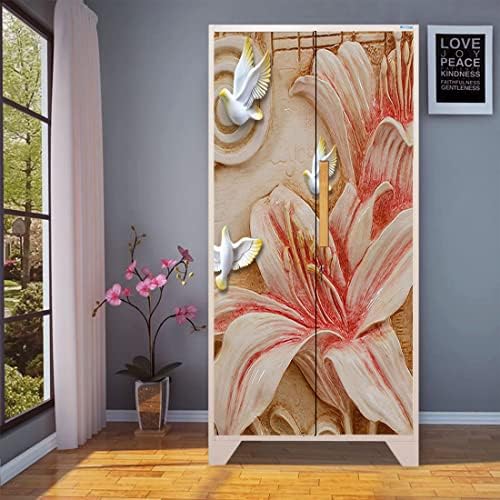WallDaddy Self Adhesive Almirah Stickers, Wall Stickers, Decorative ...
