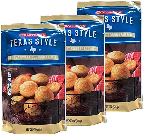 Amazon.com: Morrison's Texas Style Honey Sweet Cornbread Mix - 3 Pack ...