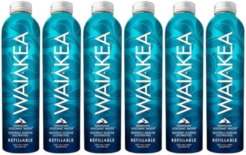 Amazon.com: Waiākea - Hawaiian Volcanic Water - Naturally Alkaline ...