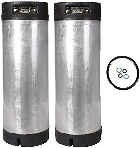 Amazon.com: (2-Pack) Reconditioned 5-Gallon Ball Lock Cornelius Kegs ...