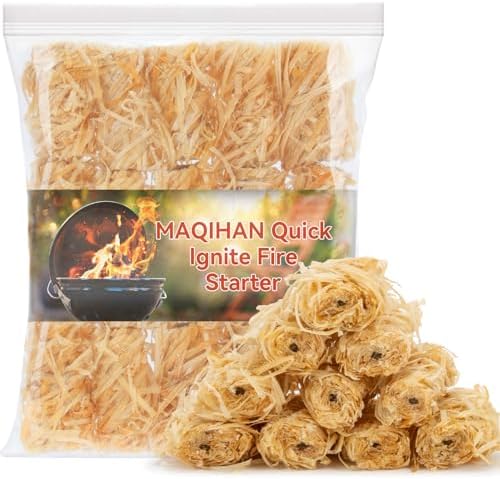 Amazon.com : MAQIHAN Quick Ignite Fire Starter - 20PCS Fire Starter ...
