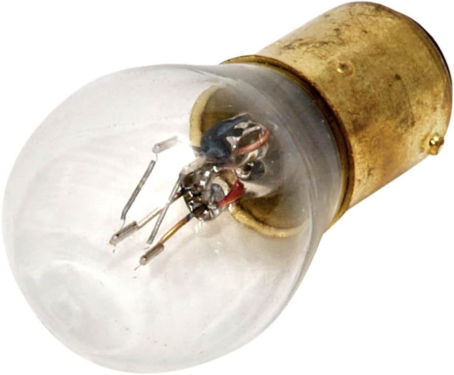 CEC Industries #1129 Bulbs, 6.4 V, 16.832 W, BA15s Base, S-8 Shape (Box ...