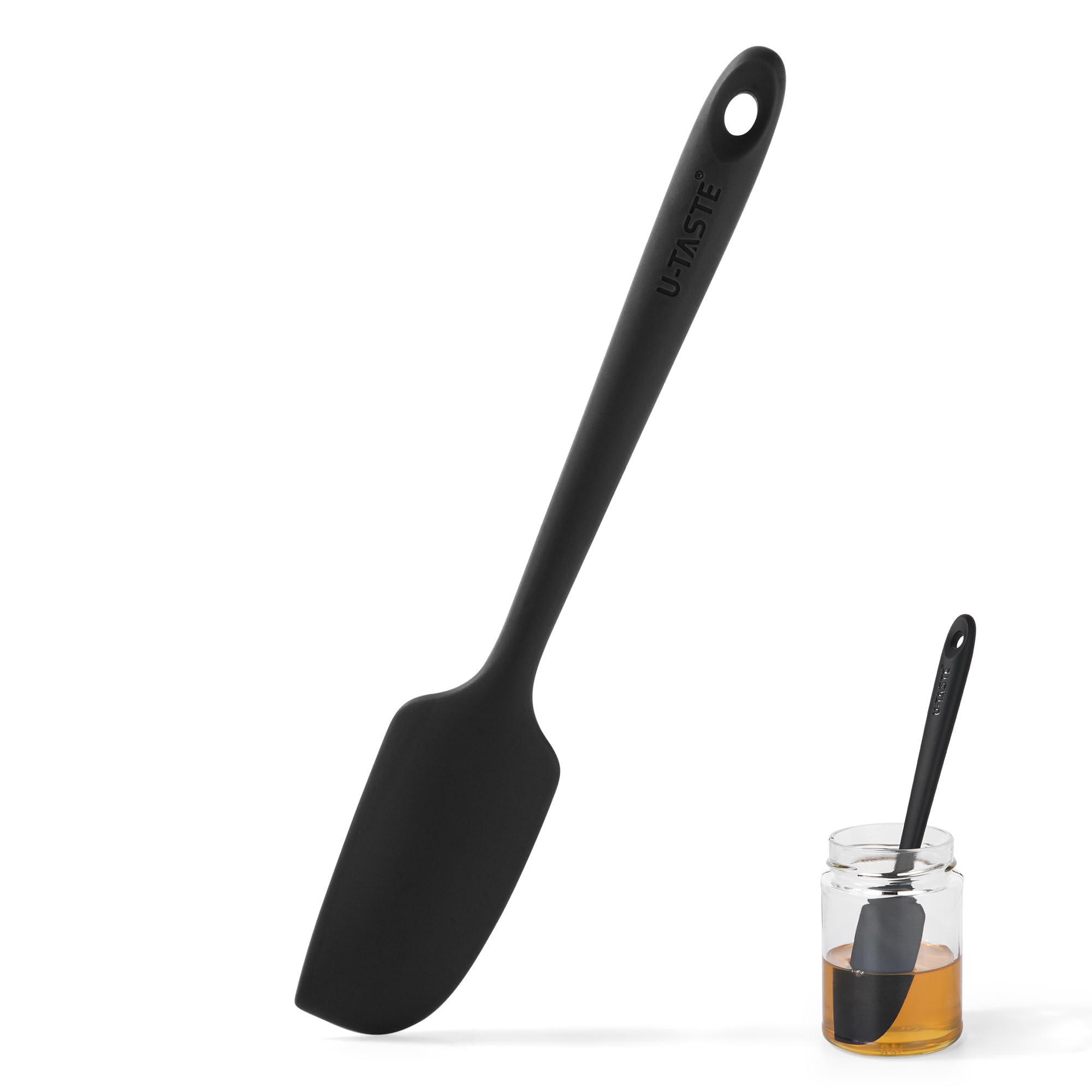 U-Taste 22.7cm Small Silicone Spatula: 315℃ Heat Resistant Non-Stick ...