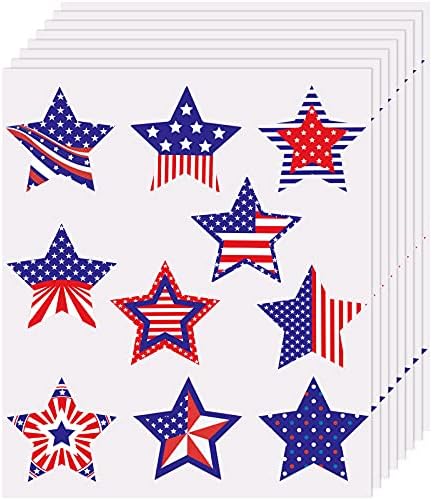 Amazon.com: 500 Pcs 4th of July Stickers Fourth of July Stickers ...