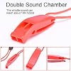 Amazon.com : 4 Pack Emergency Whistles with Adjustable Reflective ...