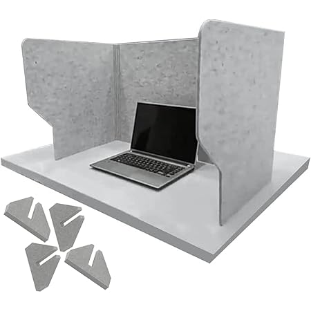 Amazon.com: LIGUOYI Freestanding Panels Acoustic Partition-Desk Barrier ...