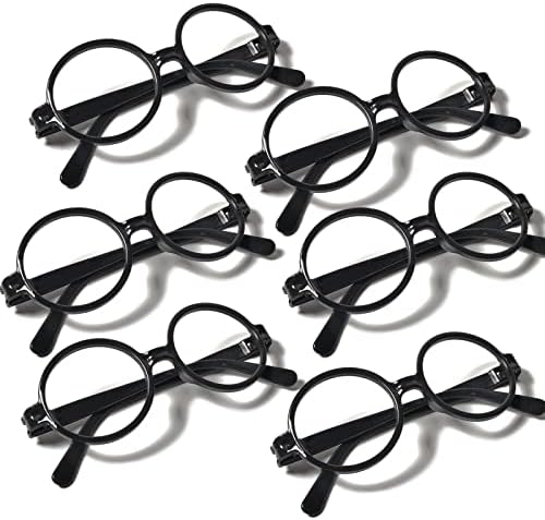 Amazon.com: Unique Authentic Black Harry Potter Glasses - Pack of 4 ...