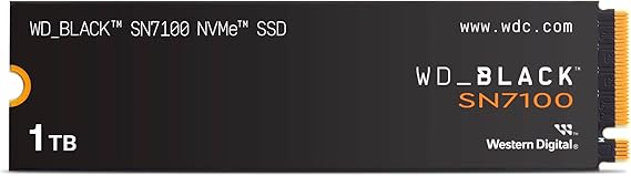 Amazon.com: WD_BLACK 1TB SN7100 NVMe Internal Gaming SSD Solid State ...