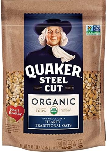 Amazon.com: Quaker Old Fashioned Rolled Oats, USDA Organic, Non GMO ...