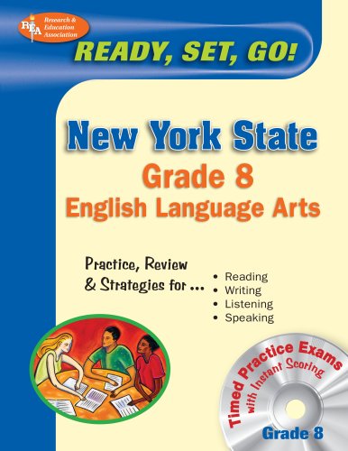 New York State Grade 8 English Language Arts w/CD-ROM (New York State ...