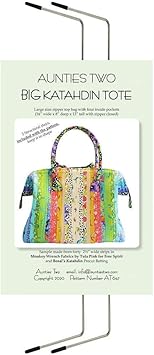 Amazon.com: Aunties Two Big Katahdin Tote Pattern, Other Large : Clothing, Shoes & Jewelry