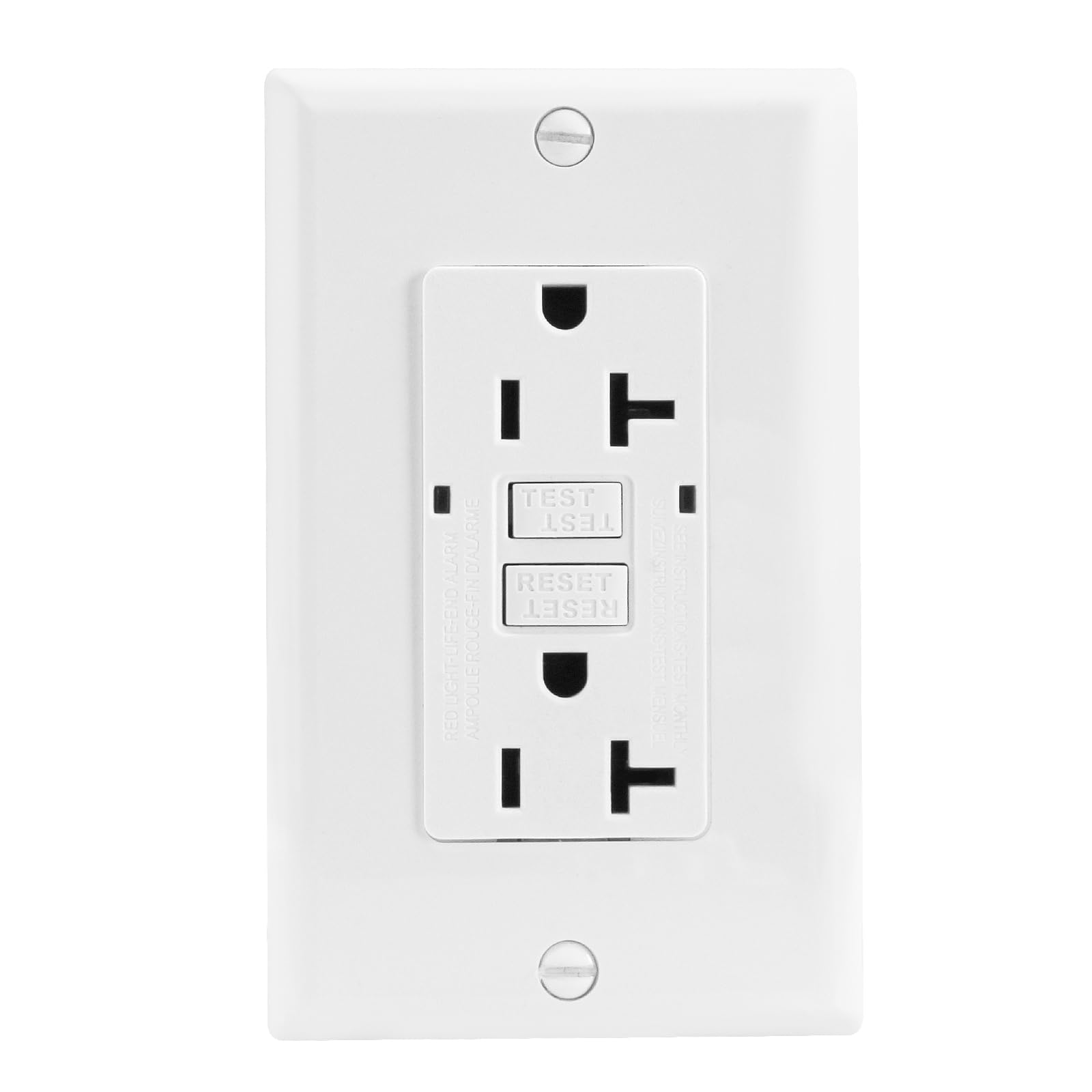 Placa Induccion Estándar Americano Receptáculo Gfci Con Ul Ltg20 Self ...
