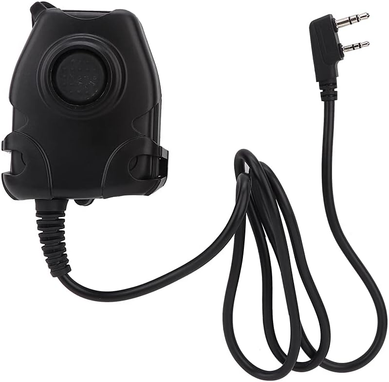 Amazon.com: Walkie Talkie Earphone K Head PTT Adapter, Two Way Cable ...