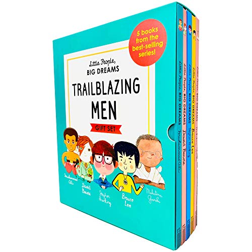 Buy Little People, Big Dreams Trailblazing Men 5 Books Collection Box ...