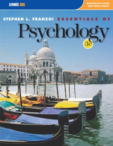 Amazon.com: Essentials of Psychology: 9780759395558: Franzoi, Stephen L ...