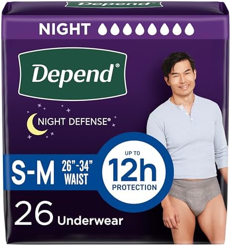 Amazon.com: Depend Night Defense Adult Diapers, Incontinence Underwear ...