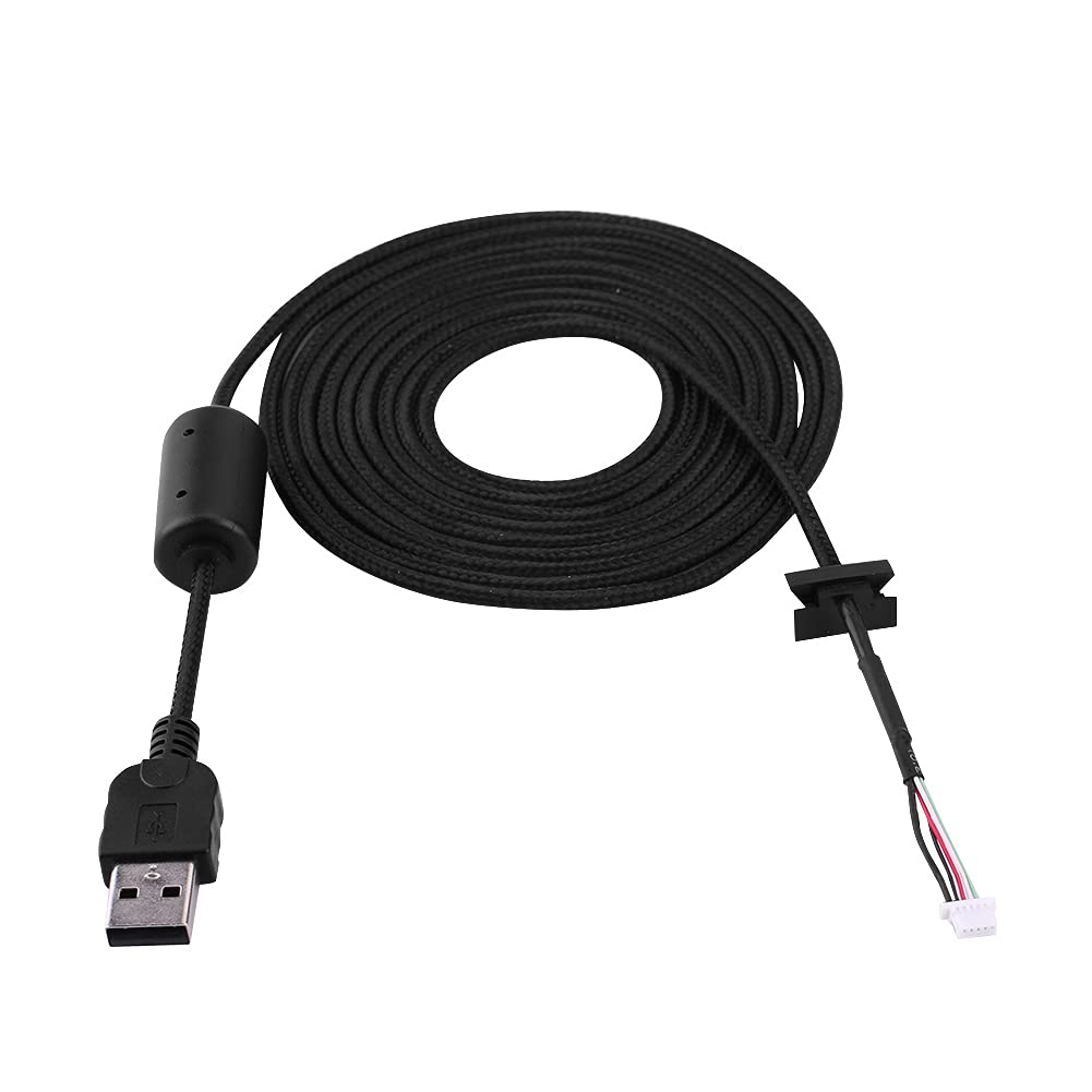 Amazon.com: Pomya Game Mouse Cable Replacement 2M USB Mouse Line Wire ...