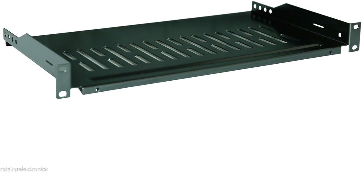 Amazon.com: RAISING ELECTRONICS Cantilever Server Shelf Vented Shelves ...