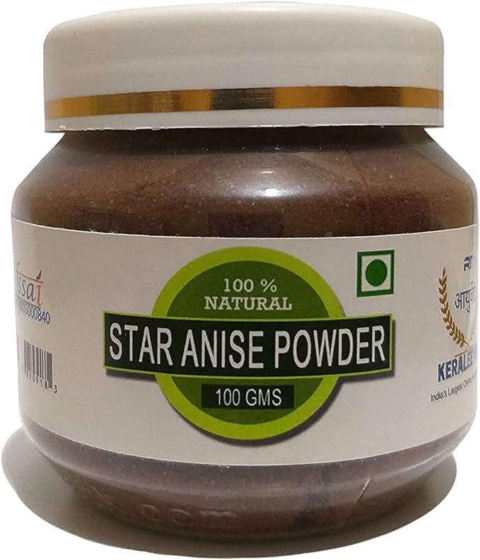Amazon.com : LAM RT Star Anise Powder, 100gm : Health & Household
