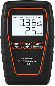 Mulcort EMF Tester Portable Electromagnetic Radiation Detector ...