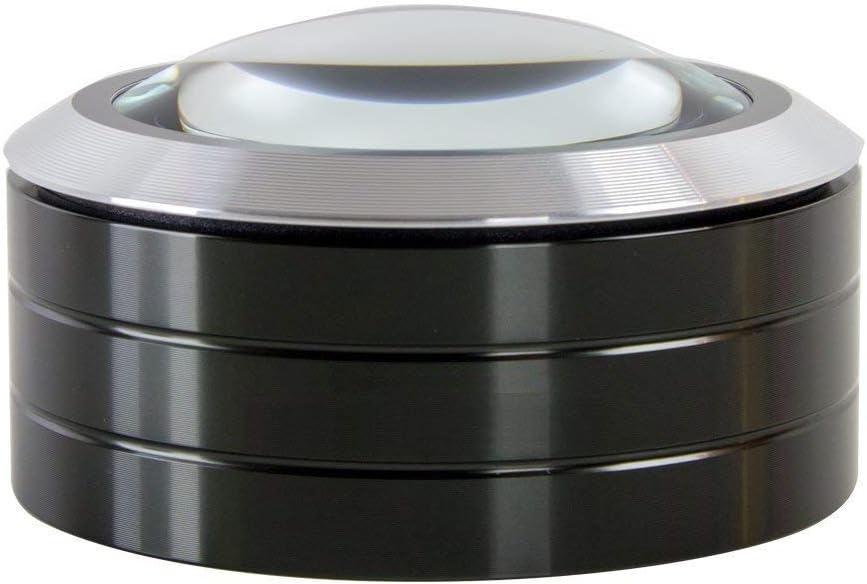 Amazon.com: LED Lighted Oval Dome Magnifier - 6.5X : Health & Household