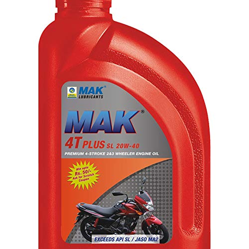 MAK 4T Plus 20W40 900ML : Amazon.in: Car & Motorbike