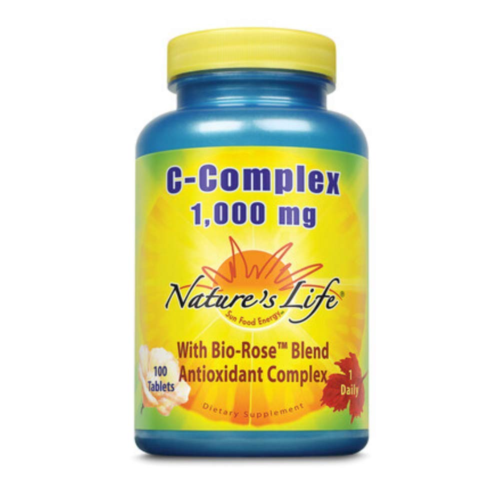 Amazon.com: Nature's Life C-Complex 1,000 mg | 100 ct : Health & Household
