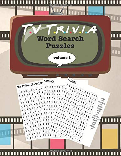 Buy TV Trivia Word Search Puzzles: All Of These Word Search Puzzles Are ...