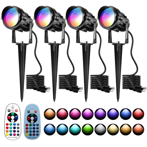 Best Remote Control Landscape Spotlights to Illuminate Your Outdoor ...