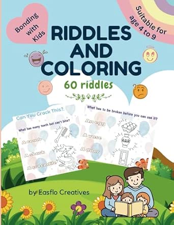 Riddles & Coloring: A Fun Way to Boost Vocabulary and Creativity for ...