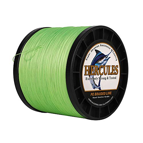 Hercules Super Strong 500M 547 Yards Braided Fishing Line 50 LB Test ...