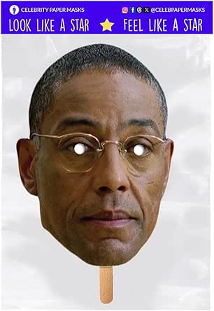 Amazon.com: Giancarlo Esposito Mask Gustavo Fring Celebrity Face Masks ...
