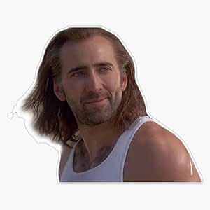 Amazon.com: Nicolas Cage Sticker Bumper Sticker Vinyl Decal 5" : Automotive