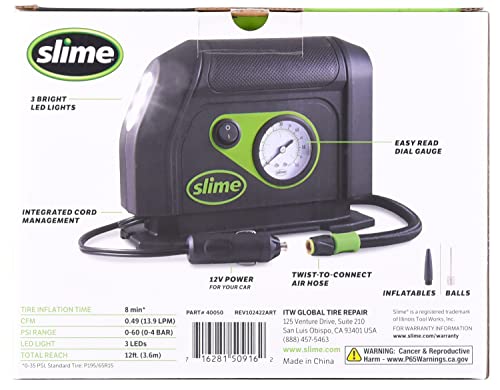 Slime Portable Air Compressor | TireGrades