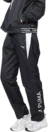 Amazon | [プーマ] 防風トレーニング ロングパンツ FOUNDATION ウラキモウトリコット ウーブンパンツ 526110 ...