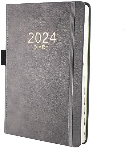Amazon.com : 2024 Diary, 2024 Appointment Planner, A5, Day Per Page ...