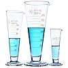 Measuring Cup Conical Measuring Cup Glass Laboratory Conical Graduated ...