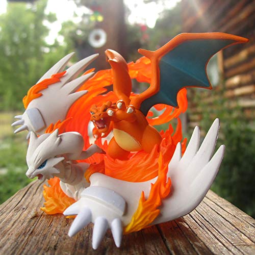 Totem World Reshiram Charizard GX Pokemon Figure Toy Filled in a Jumbo ...