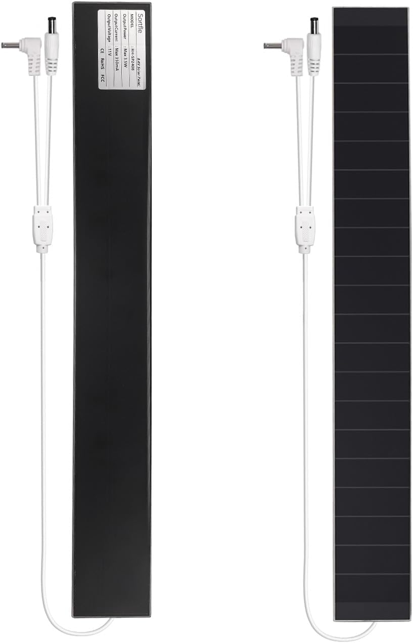 Sortfle Blinds Solar Panels | Slender Solar Panel- 8.4Volt Small Solar ...