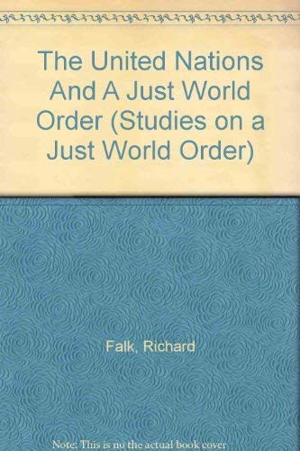 Amazon.com: The United Nations And A Just World Order (STUDIES ON A ...