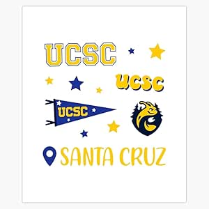 Amazon.com: UCSC uc santa cruz pack Window Water Bottle Bumper Sticker ...