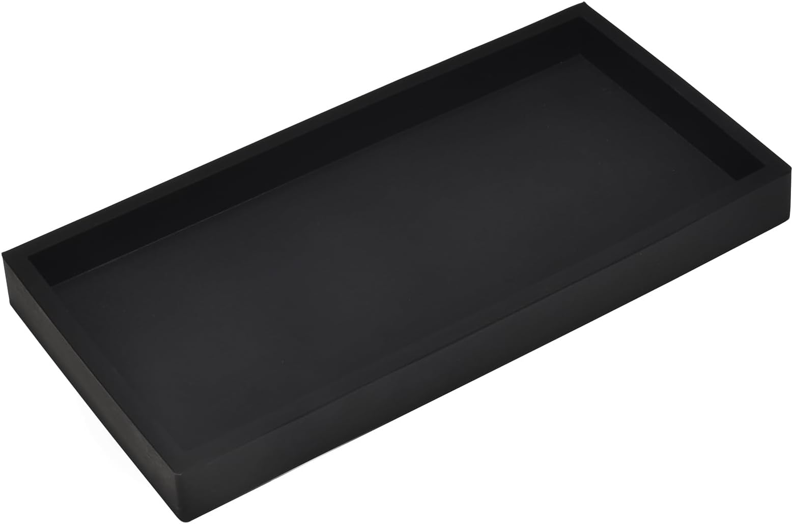 Amazon.com: MTYyxk Bathroom Vanity Tray, Toilet Tank Black Marble ...