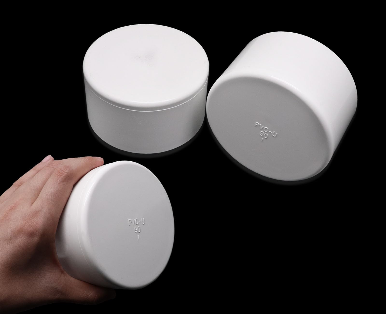Snapklik.com : BENLIUDH PVC Pipe End Cap, White PVC Fittings Caps ...