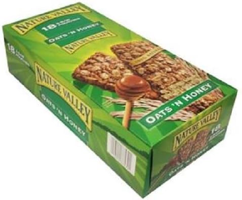 Amazon.com: General Mills Nature Valley Oats & Honey Granola Bar 1.5 Oz ...